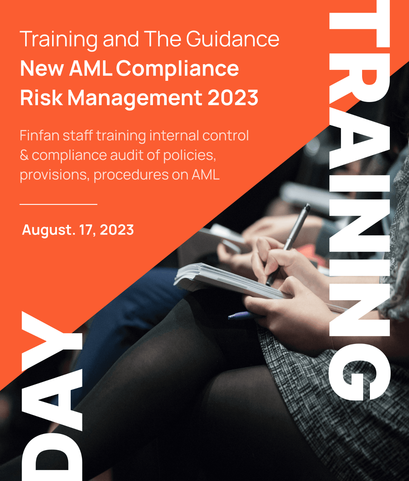 Training and Guidance the New AML Compliance Risk Management 2023 | Finfan